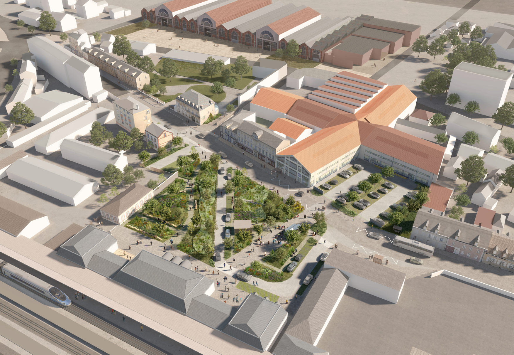 Gare de Vierzon - Ville de Vierzon